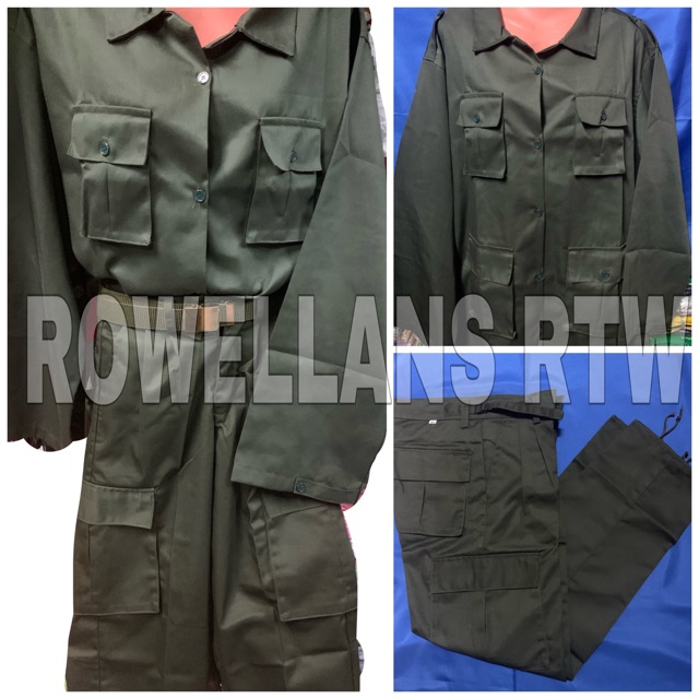 Fatigue Uniform CAT & ROTC | Shopee Philippines