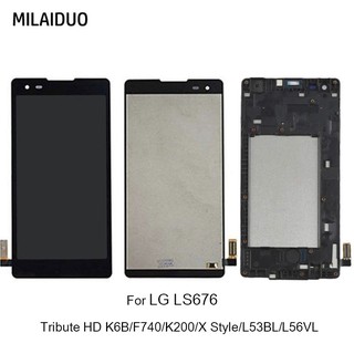 For LG K6B F740 LS676 K200 X Style LCD Display Touch Screen | Shopee ...