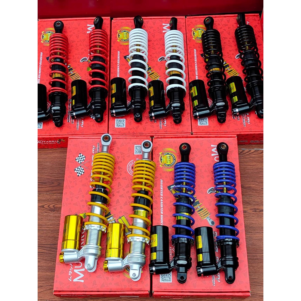 MUTARRU INVERTED SHOCK V2 (Adjustable spring & rebound) | Shopee Philippines