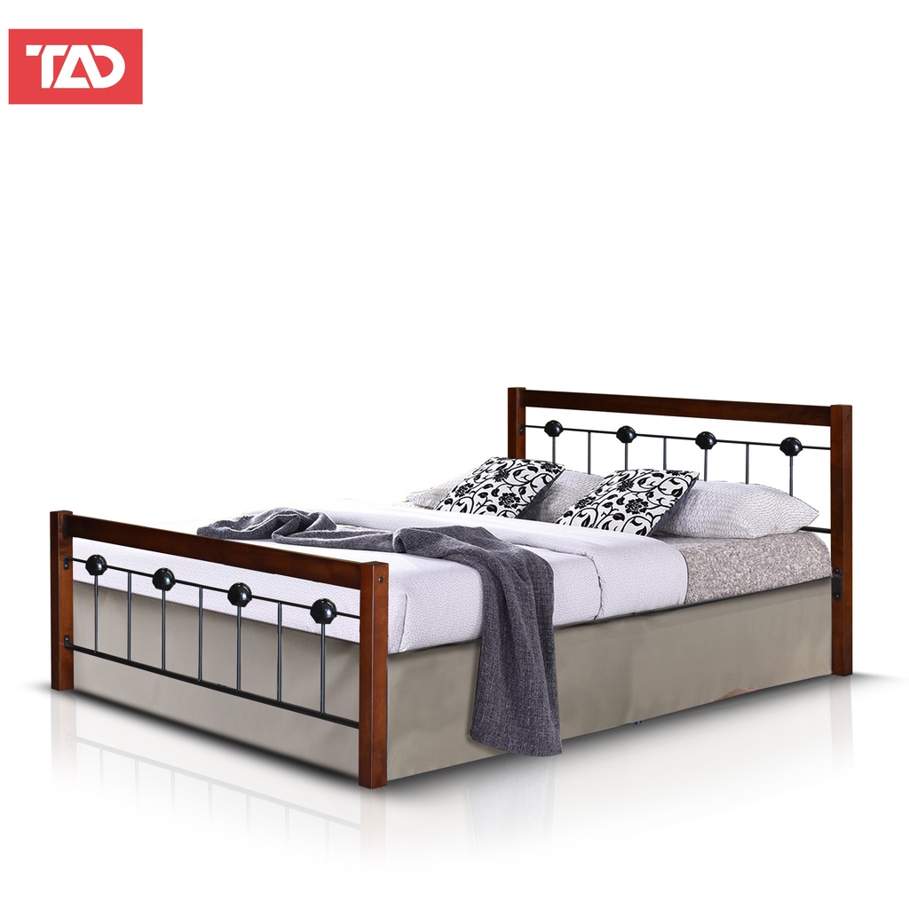 Bed Frame TAD TOKYO (Wooden Post Bed) | Shopee Philippines