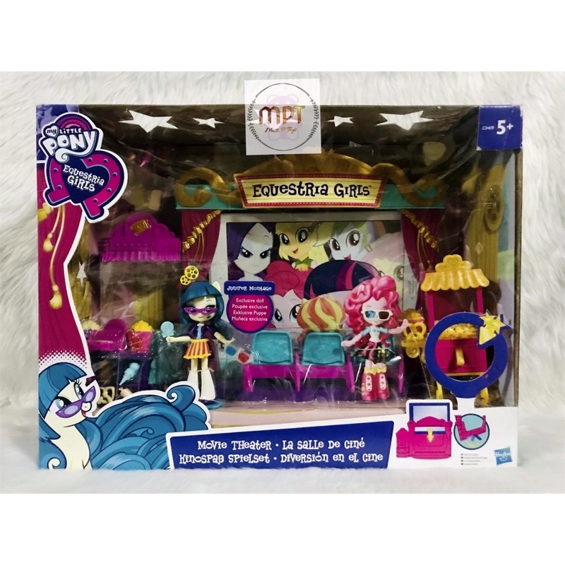 MY LITTLE PONY Equestria Girls Minis Movie Theater Playset | Shopee ...