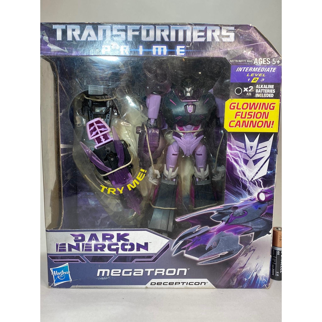 Transformers Prime Megatron Dark Energon Voyager Class TF Robot Toy ...