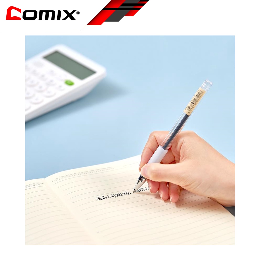 Comix GP396 Gel-ink Pen, 0.5mm, Black, 1 pc. | Shopee Philippines