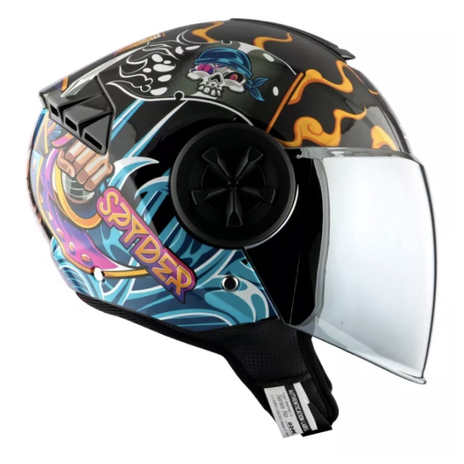 Spyder Open-face Helmet Reboot 2 G Neo Series- CORSAIR (Free Extra ...