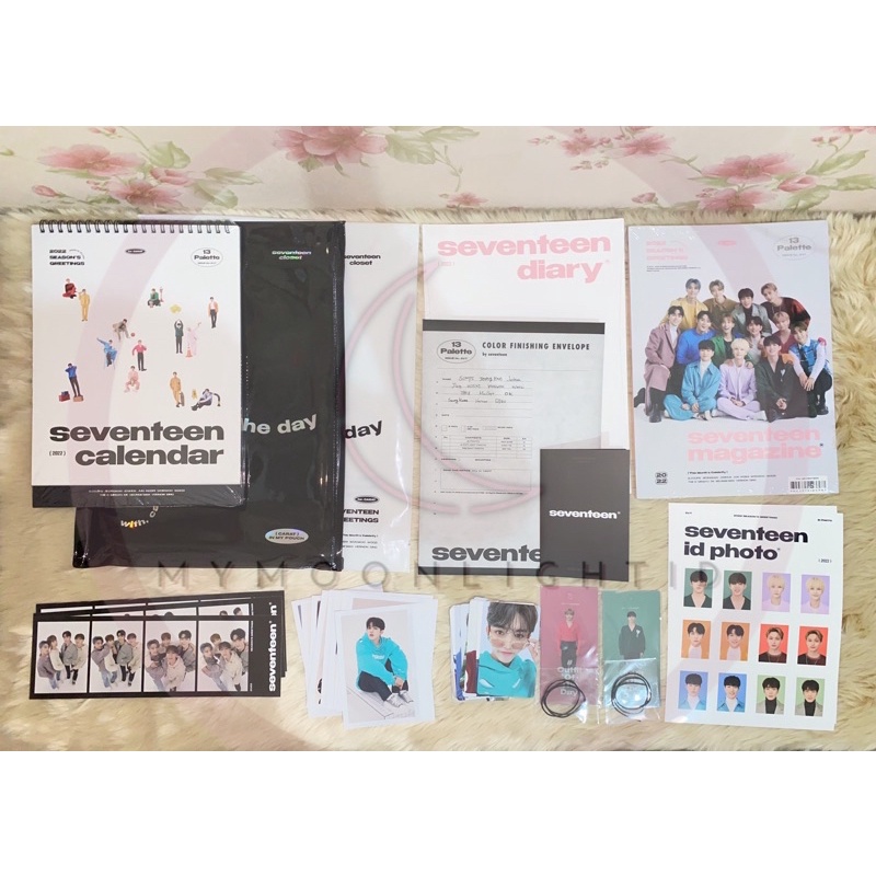 Season Greeting 2022 Seveteen (SG22 SVT Member Set PC Pattern ID Hoshi ...