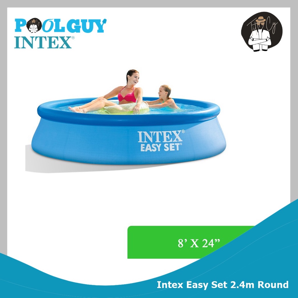 Intex Titocy Easy Set Pool 6ft, 8ft 1,83m and 2.4m Easy Set Pool NOT ...