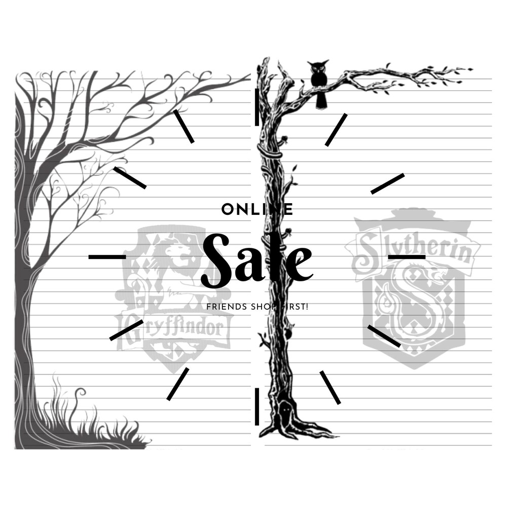 Writing paper _ Harry Potter (10 sheets) - PFL Store