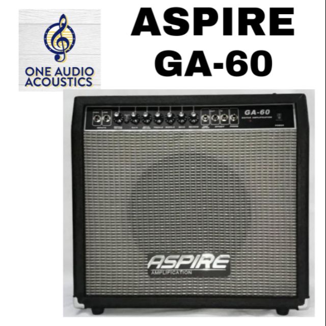 ASPIRE GA-60 GUITAR AMPLIFIER | Shopee Philippines