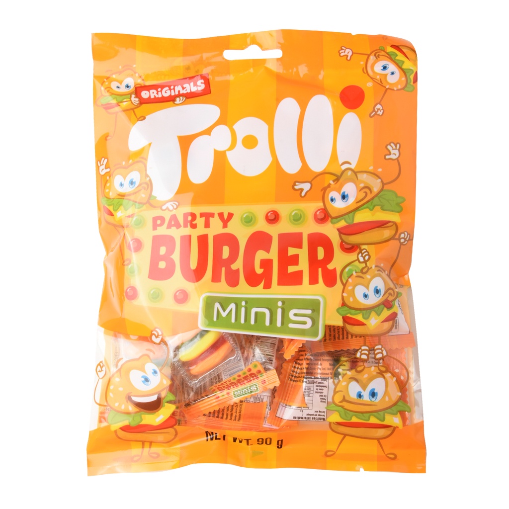 TROLLI Party Burger Minis 90g | Shopee Philippines