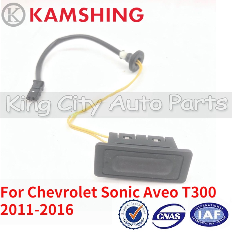 CAPQX For Chevrolet Sonic Aveo T300 11-16 Rear Trunk Switch Boot ...