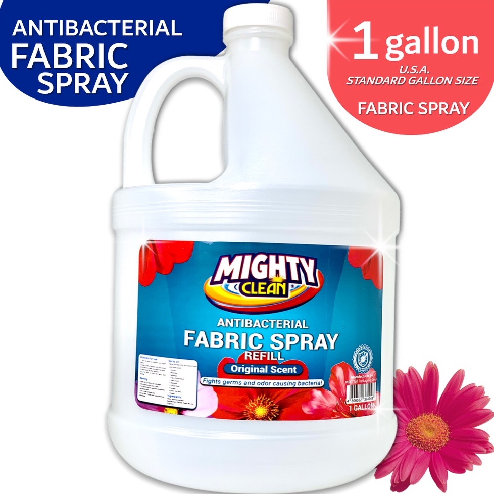 Mighty Clean Antibacterial FABRIC SPRAY GALLON - MIGHTY FABRIC SPRAY ...