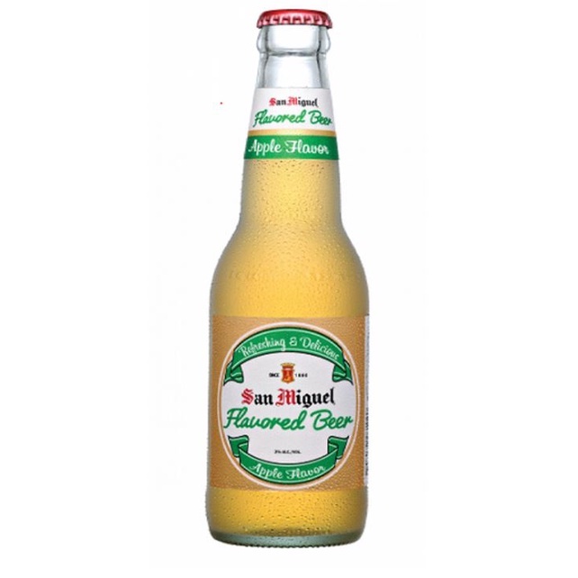 San Miguel Flavored Beer Apple Flavor 330ml | Shopee Philippines