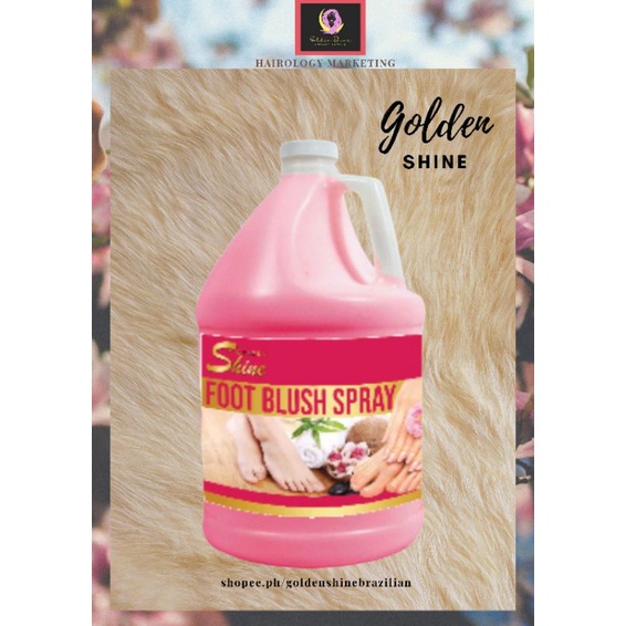 Goldenshine Foot Blush Spray | Shopee Philippines