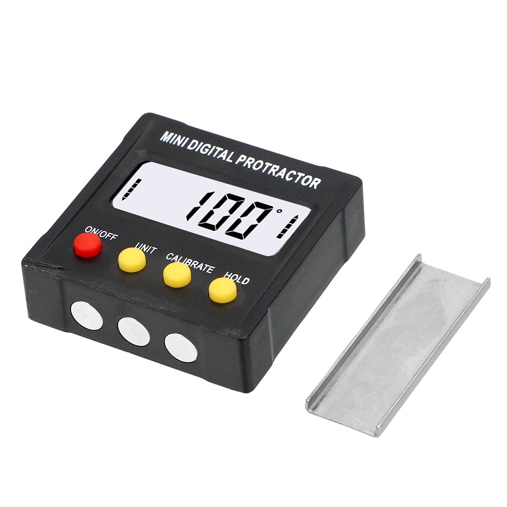 Bevel Box Digital Angle Finder Mini Digital Protractor Inclinometer ...