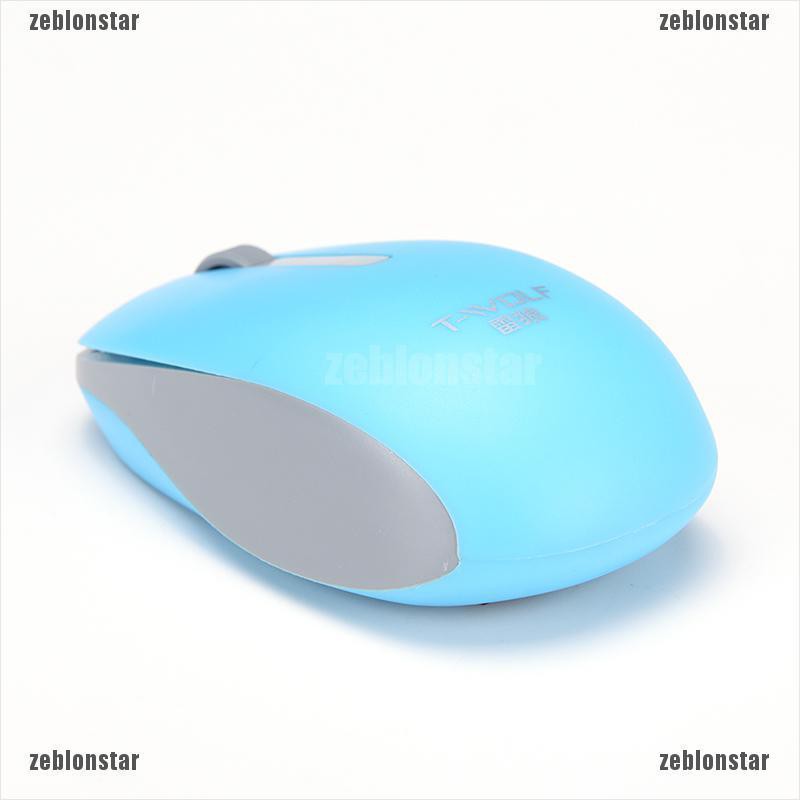 Zstar Rechargeable Silent Wireless Mouse 2.4G Charging The | Shopee ...