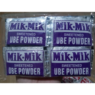Mik Mik Sweetened Chocolate, Ube and Milk Powder 20 pcs per pack ...