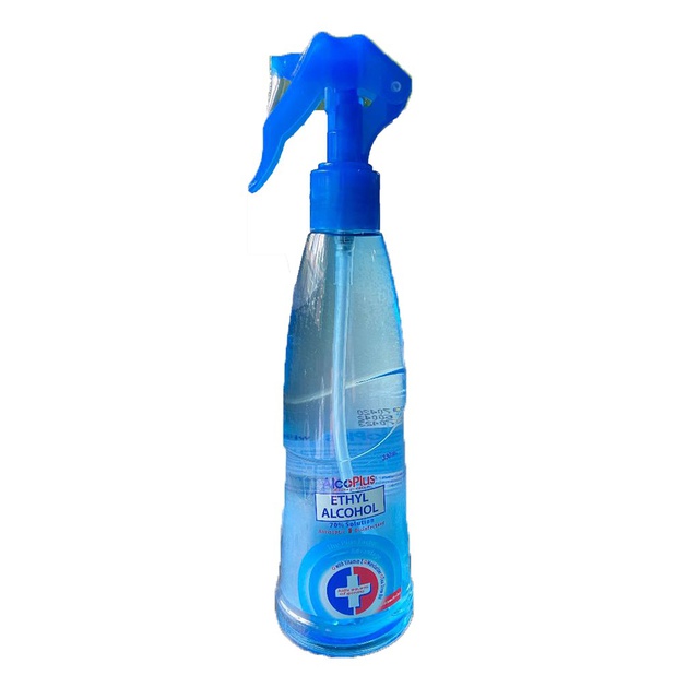 Alcoplus Blue 70% Ethyl Alcohol Spray 330mL | Shopee Philippines