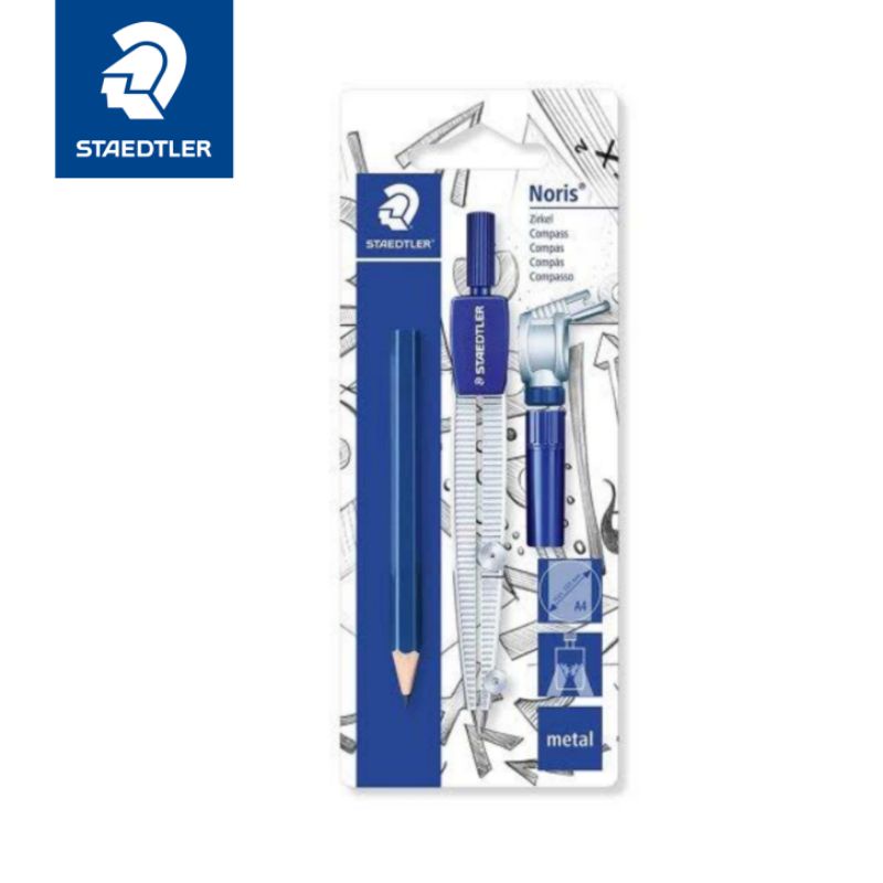 Staedtler Noris 550 Compass w/ Universal Adapter | Shopee Philippines