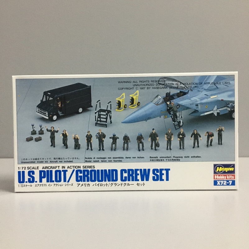1/72 HASEGAWA Pilot & Ground Crew Set 1:72 Scale | Shopee Philippines