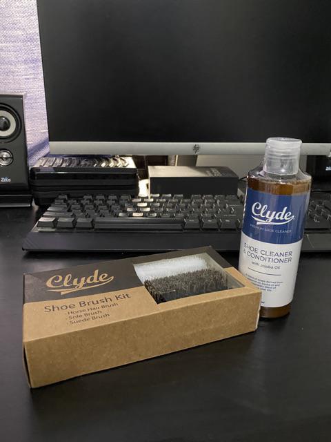 Clyde Shoe Brush Kit (Horse hair brush, Sole brush and Suede brush) | Shopee Philippines