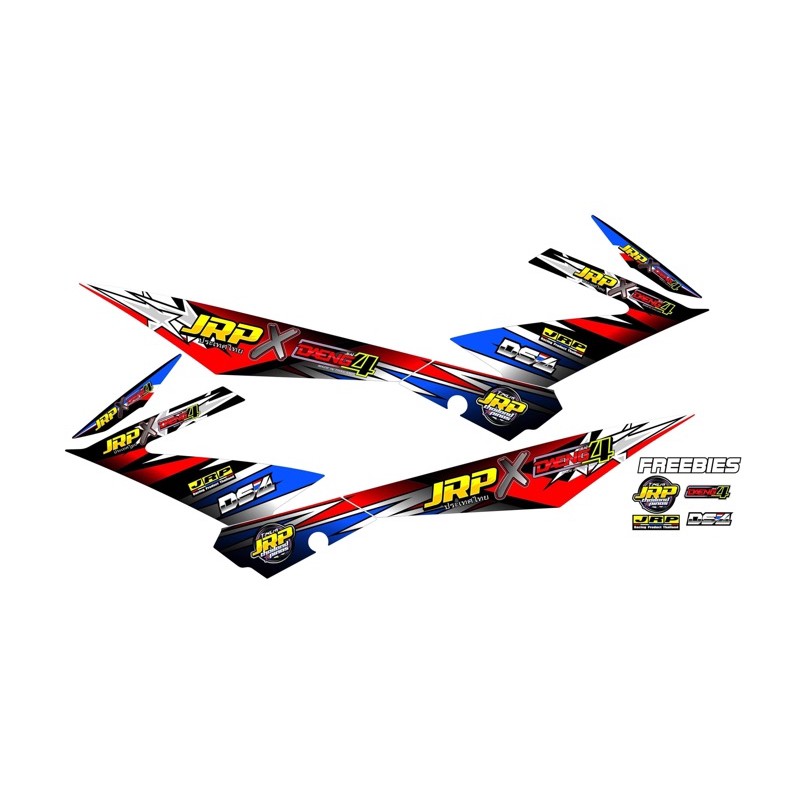 150 suzuki JRP x DAENG sai4 sticker decals (die cut w/freebies ...