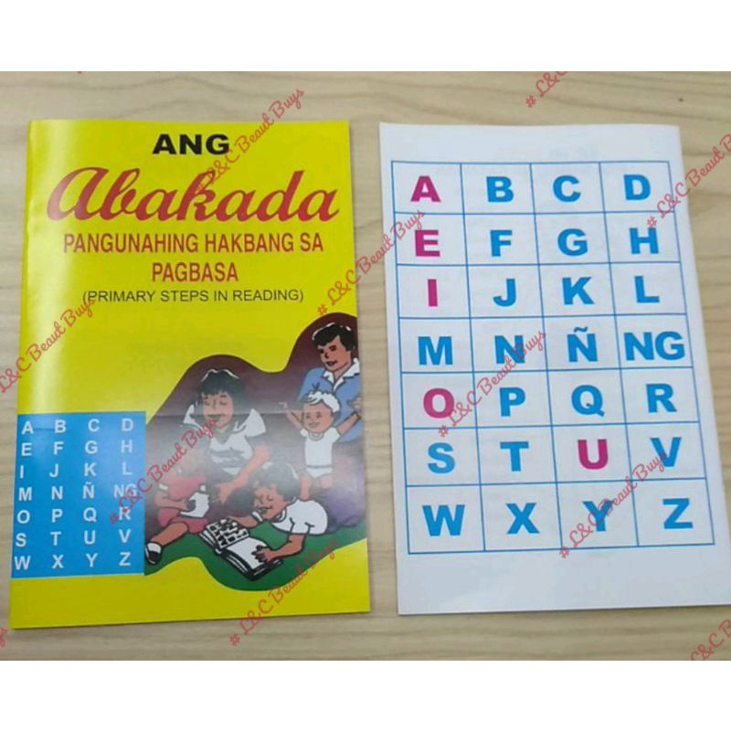 Abakada Reading Book (First Step in Reading) Pangunahing Hakbang sa ...