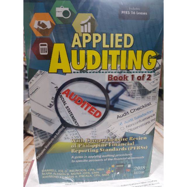 Applied Auditing book 1of 2(2018 edition) | Shopee Philippines