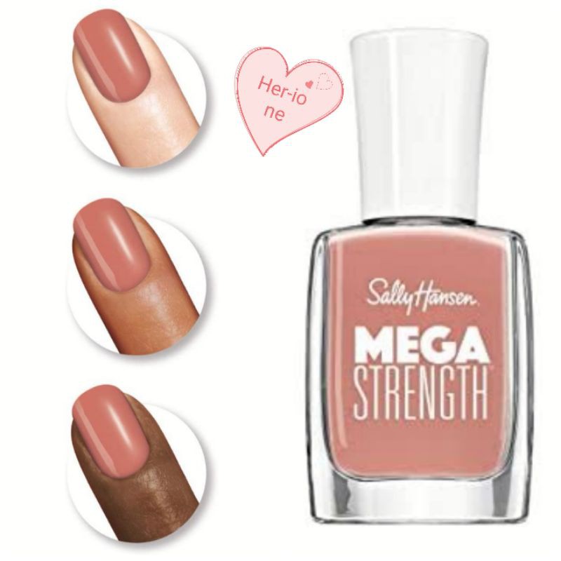 COD! SALLY HANSEN MEGA STRENGTH-her ione-NAIL POLISH-BOUGHT IN US ...