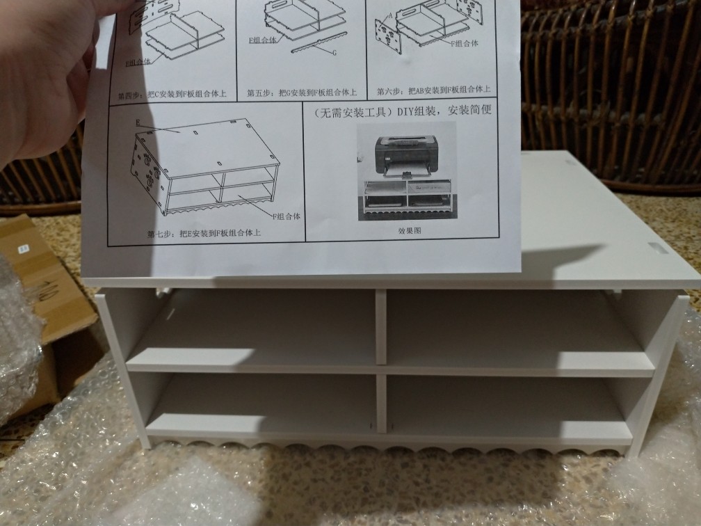 Computer stand desktop multi-layer drawer storage rack 3855 | Shopee ...