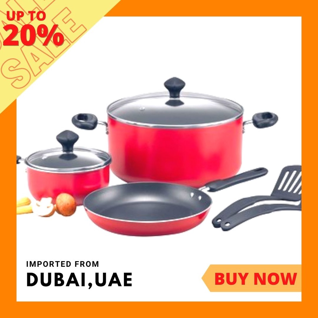 Prestige 7 Pieces Cookware Set | Shopee Philippines