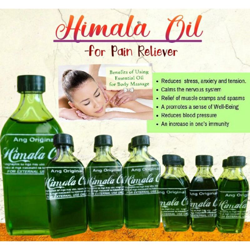 Himala Oil (hot) all sizes | Shopee Philippines