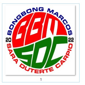 BBM BONGBONG MARCOS SARA DUTERTE STICKER LOGO MOTORCYCLE | Shopee ...