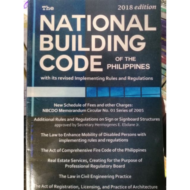 National Building Code Of The Philippines 2018 is rated the best in 03/ ...