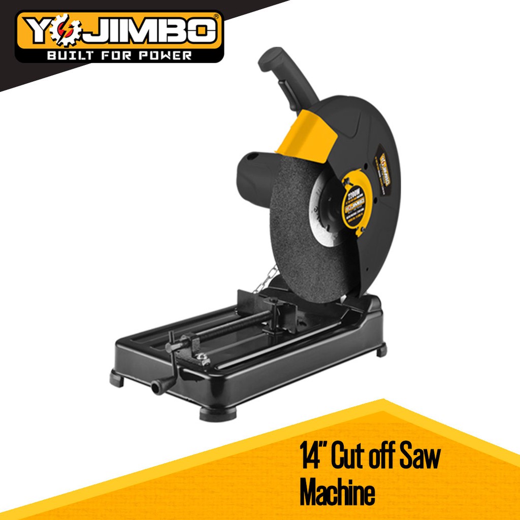 Yojimbo Cut Off Saw Machine with Free Disc 2200W 14 ( Copper Motor ...