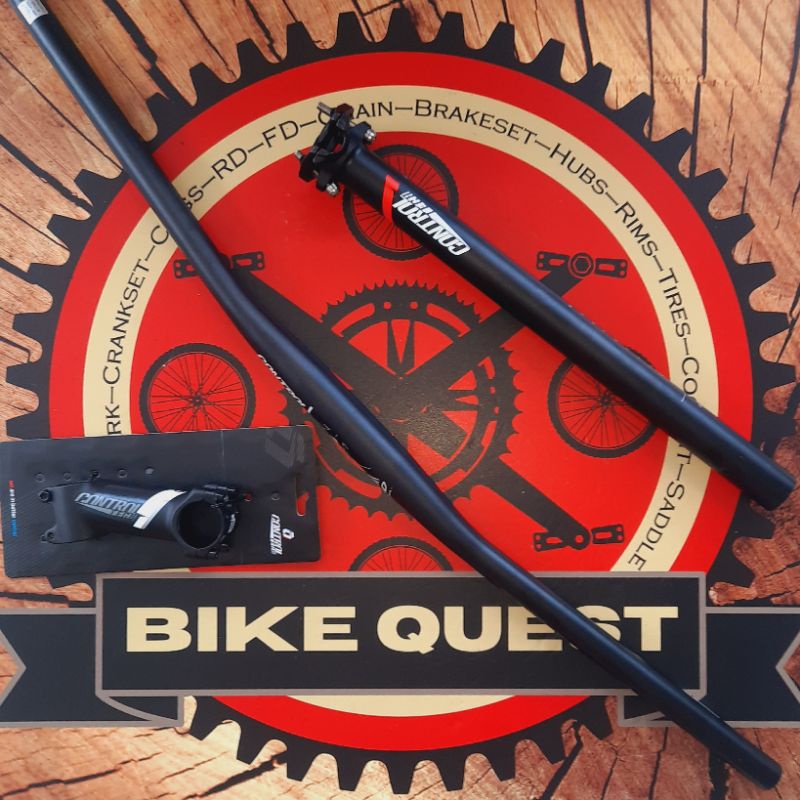 Controltech Cockpit Set Hbar Stem Seatpost | Shopee Philippines