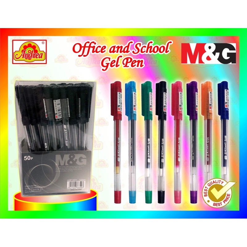 M&G Office Gel pen | Andrea | Shopee Philippines