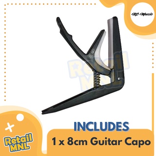 Retailmnl Classic Black Capo For Guitar Playing Guitar Accessories with ...