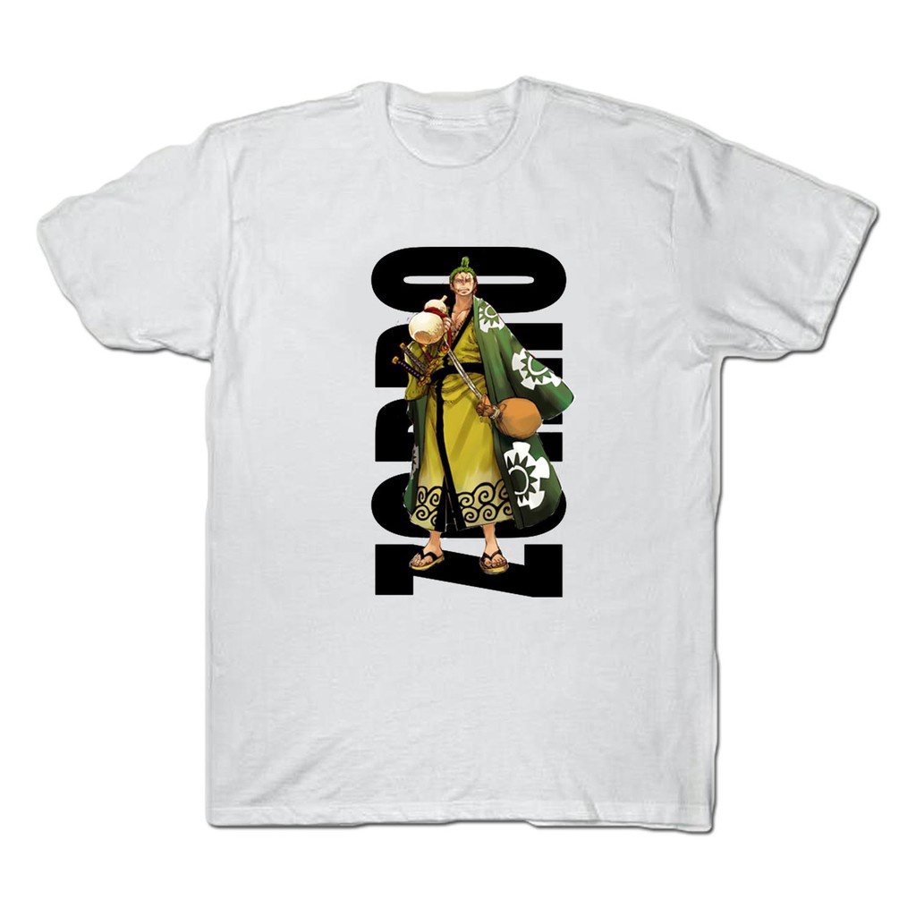 HOT Anime One Piece Roronoa Zorro Shirt (OP16) | Lazada PH