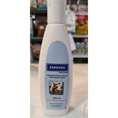 Sebohex shampoo for dogs 200ml | Shopee Philippines