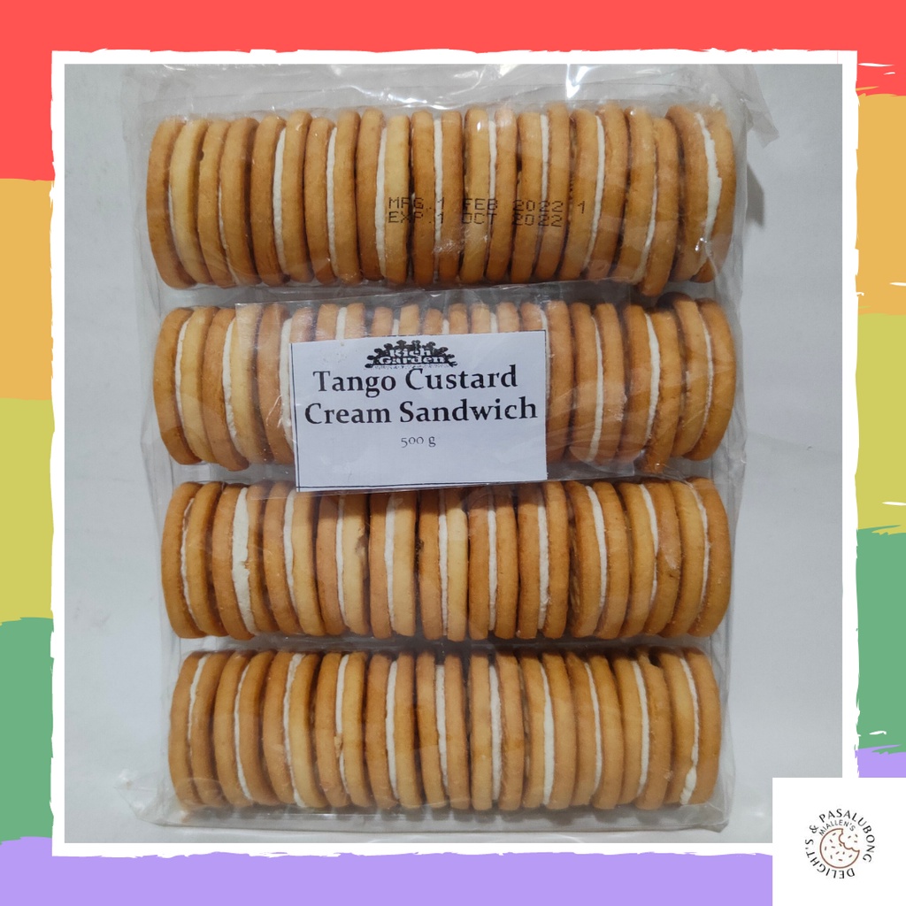 TANGO CUSTARD CREAM SANDWICH (500GRAMS) | Shopee Philippines
