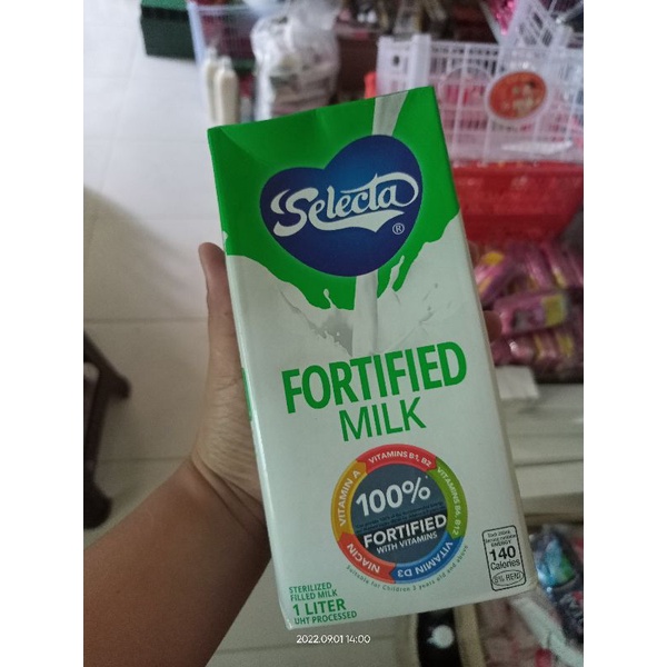 SELECTA FORTIFIED MILK 1L | Shopee Philippines