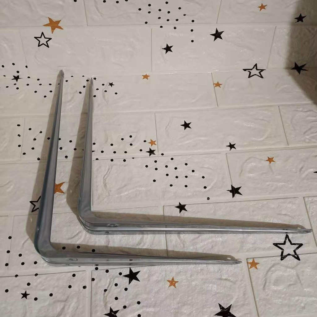 Wooden wall elbow bracket Each pair/pair of 2 rack brackets (L-shaped ...