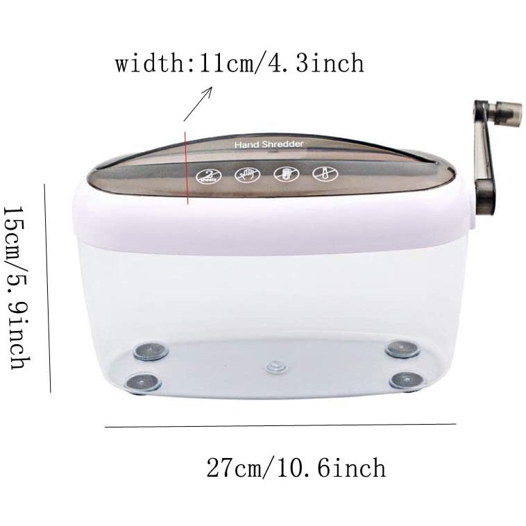 Sliced Hand Paper Shredder