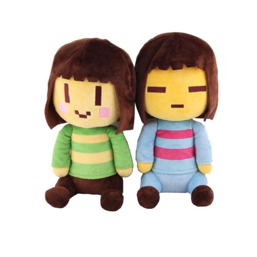 Undertale Frisk Chara Plush Doll Figure Stuffed Toy 20CM | Shopee ...