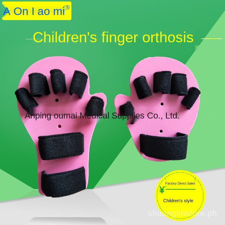 Trigger Finger Splint Straightener Brace Corrector Support Children ...