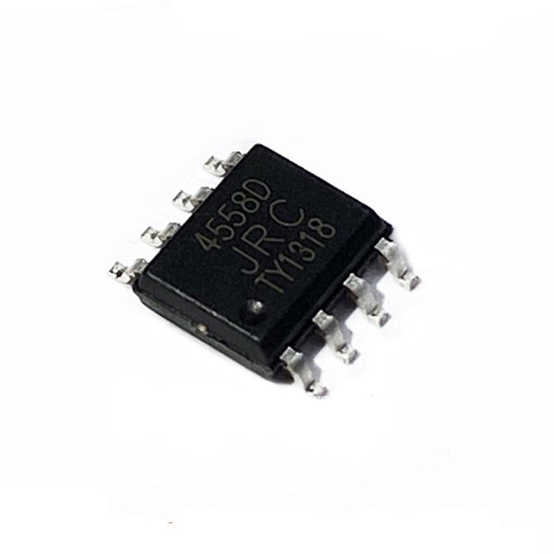 10PCS DUAL OP AMP IC JRC SOP-8N ( DMP-8 ) NJM4558MD NJM4558D JRC4558D 4558D | Shopee Philippines