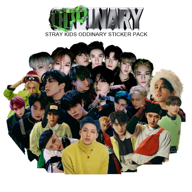 STRAY KIDS ODDINARY STICKER PACK | Shopee Philippines
