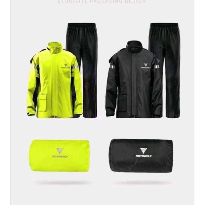 SALE! Original Motowolf raincoat (waterproof) | Shopee Philippines