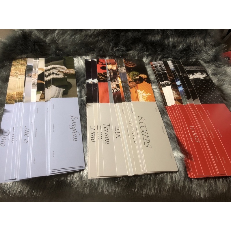 [ONHAND] SEVENTEEN ATTACCA ALBUM INCLUSION FOLDING CARD | Shopee ...