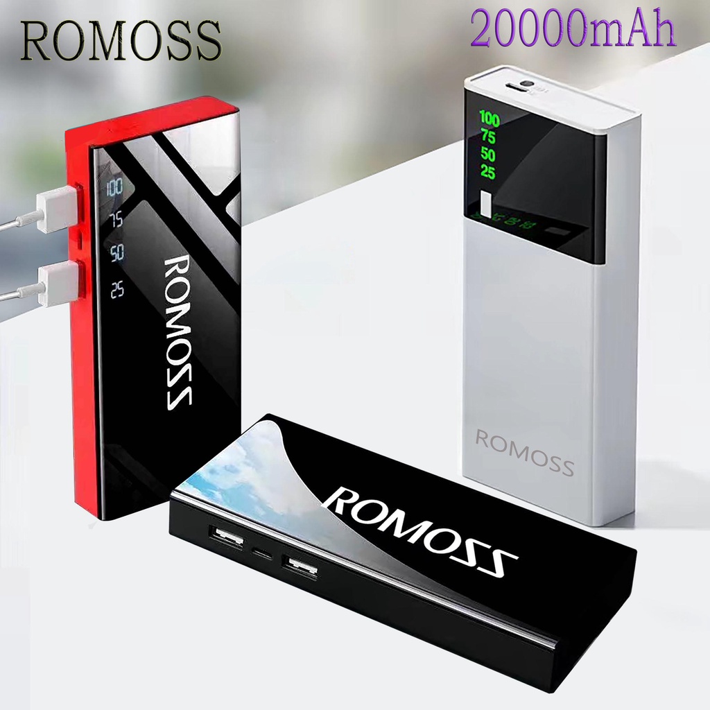 ROMOSS Powerbank KC12 and K518 20000mAh High Duality Li-Ion Battery ...